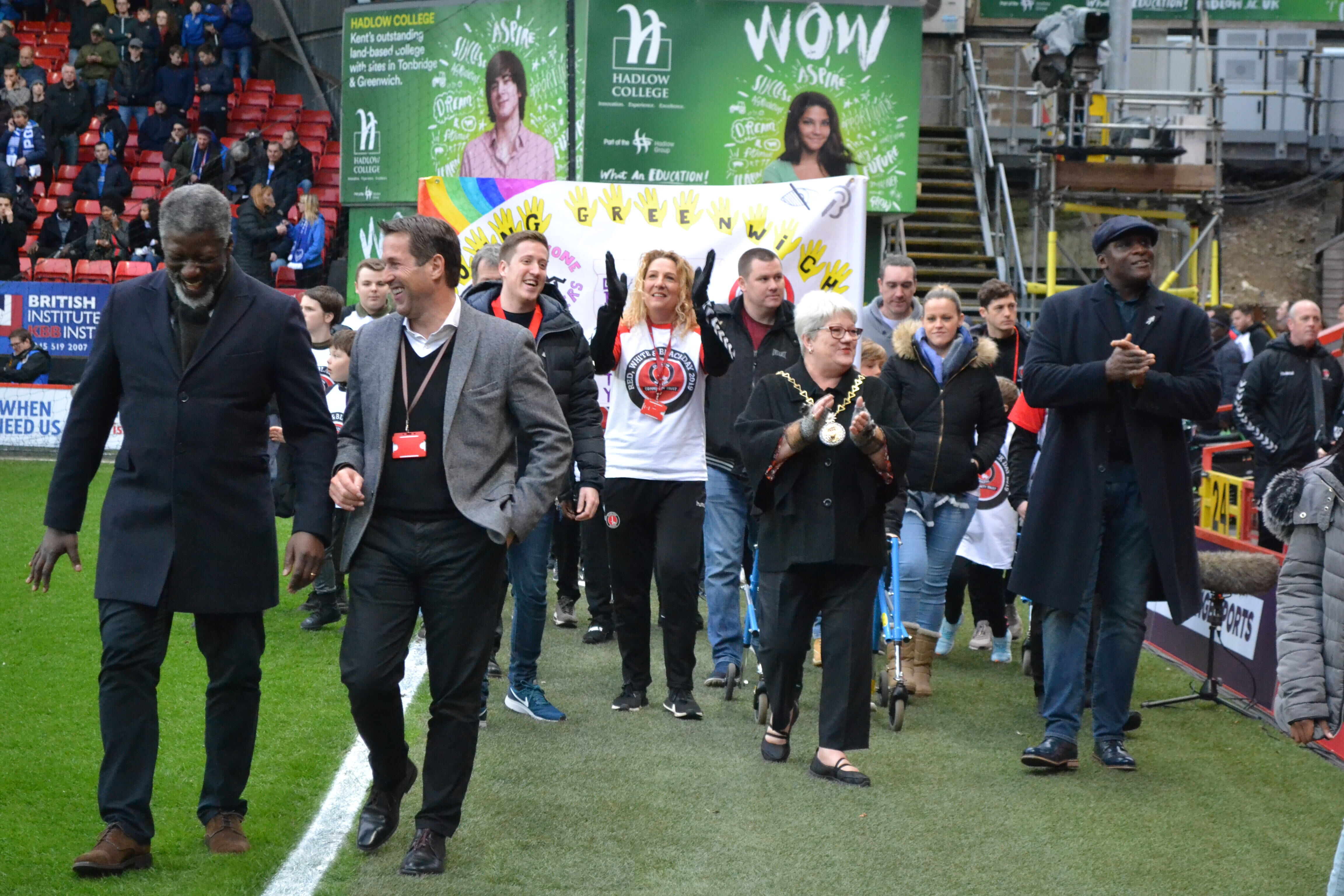 Charlton Athletic celebrate another successful ‘Red, White and Black ...