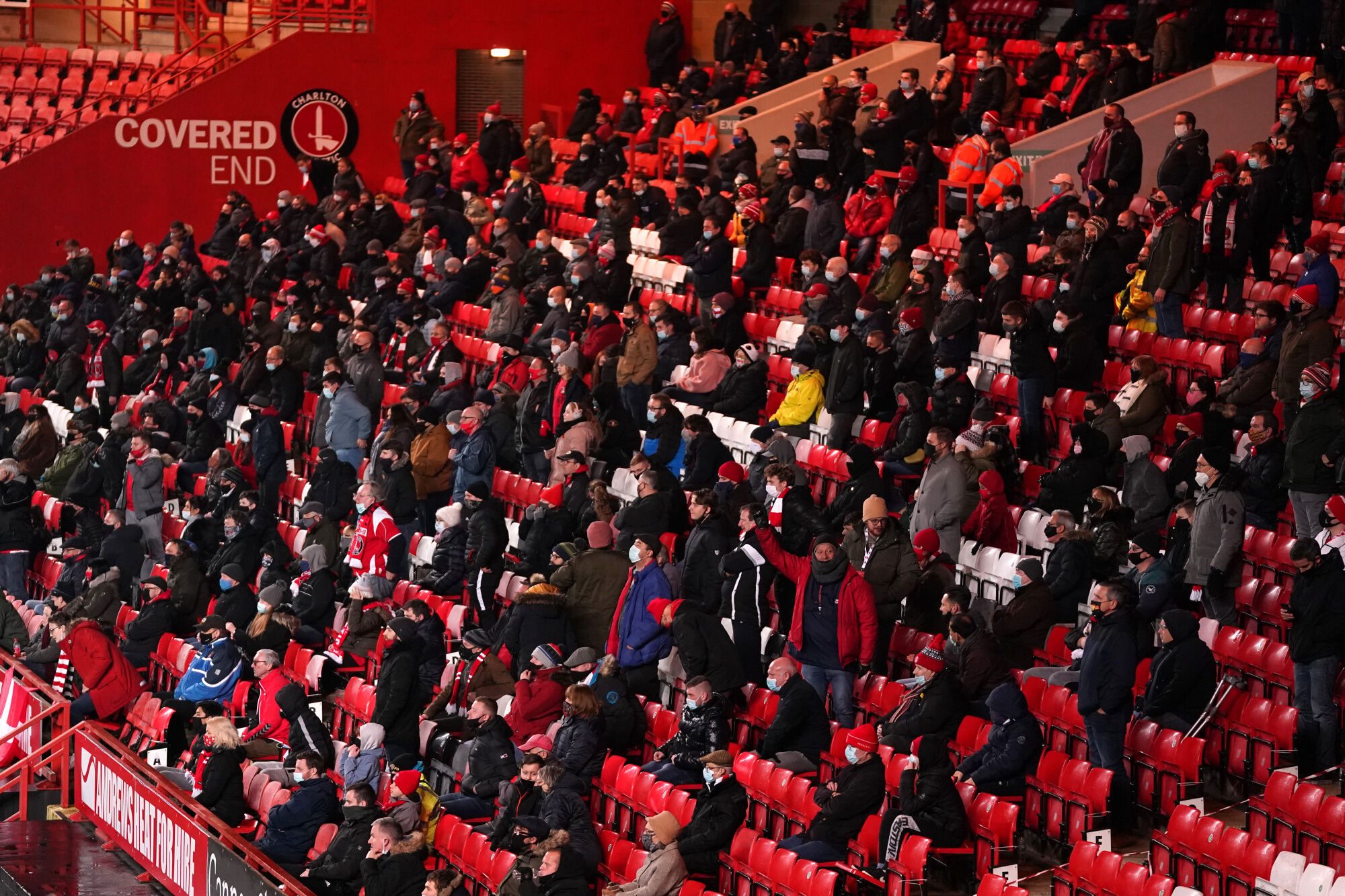 The return of Charlton Athletic fans to The Valley came with a ...